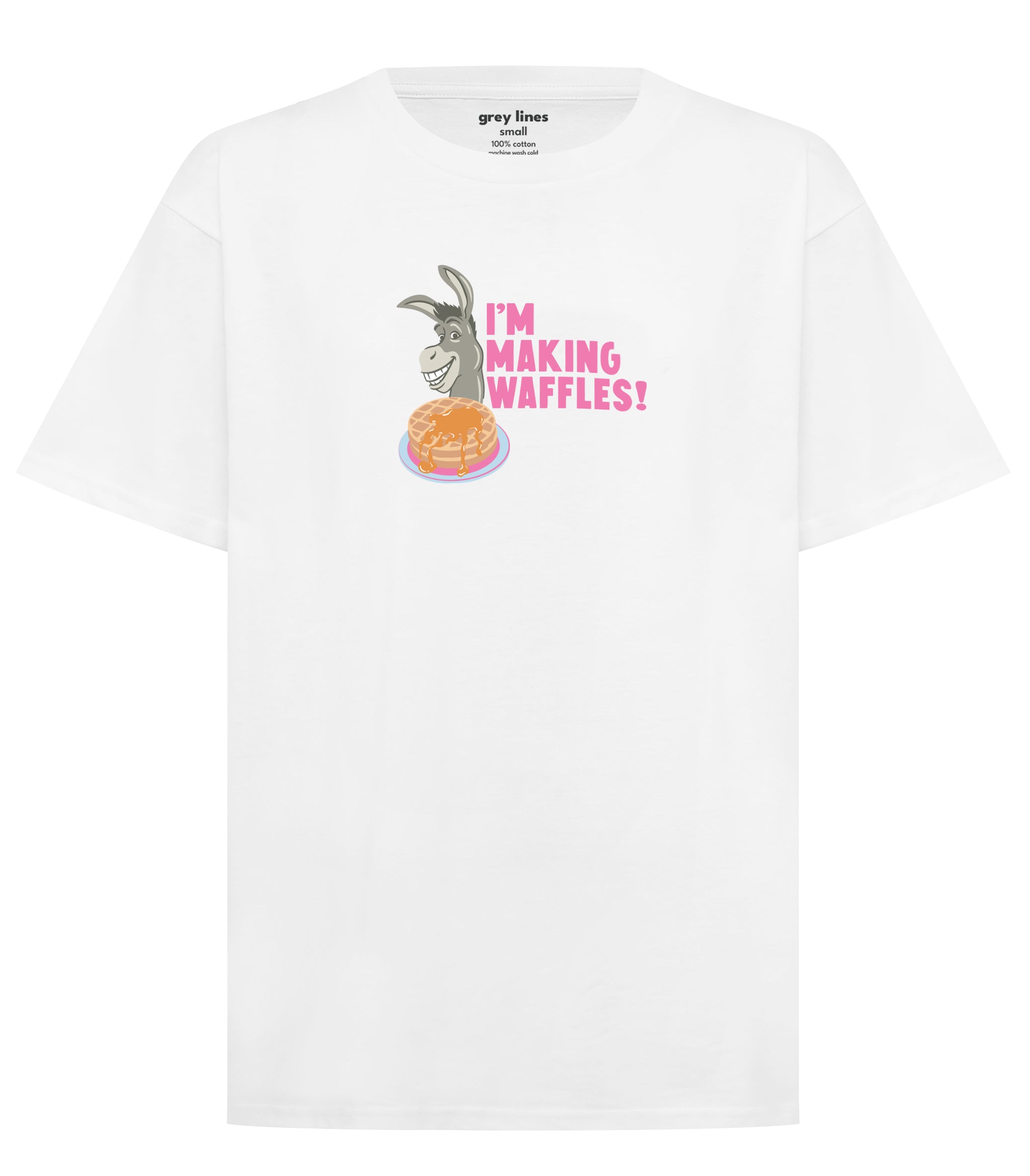 PRE-ORDER: I'm Making Waffles Unisex Tee (Shipping in 1-2 weeks)